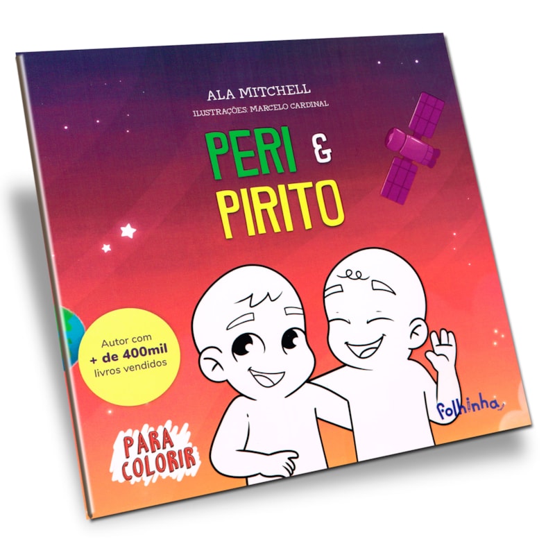 Peri & Pirito - Livro de Colorir - Boa Nova