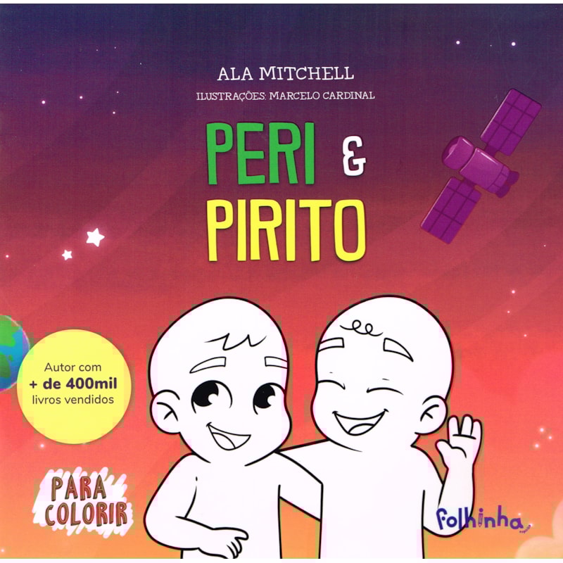 Peri & Pirito - Livro de Colorir - Boa Nova